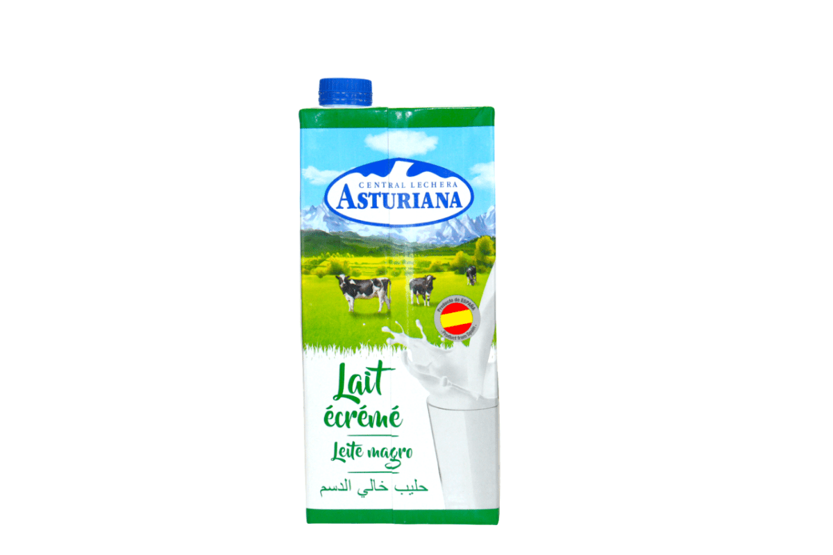 ASTURIANA LECHE UHT DESCREMADA 1 LT – SUPERMIX